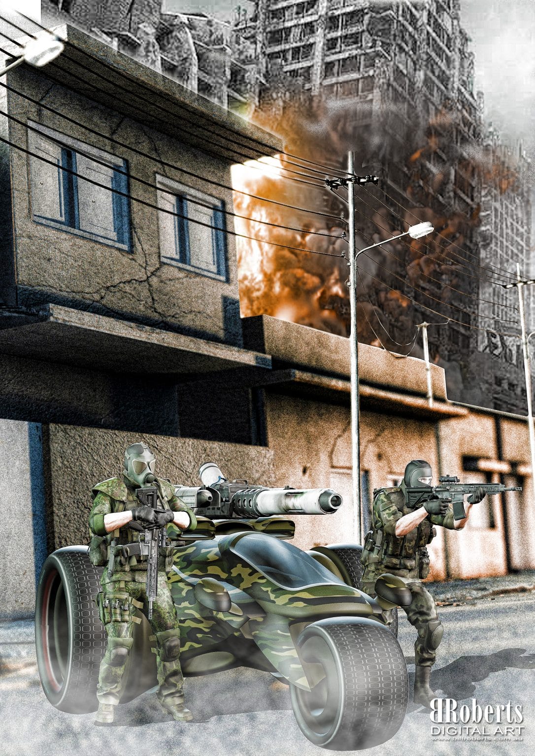 Bill Roberts Digital Art - Bill Roberts Digital Art