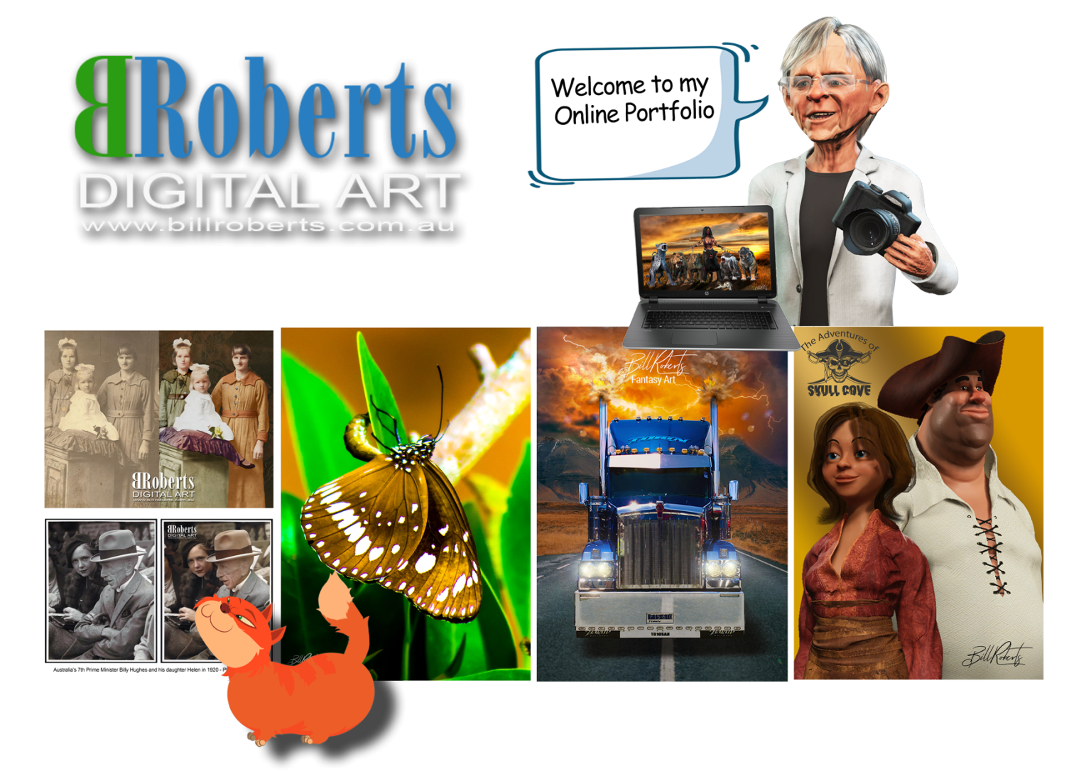 Bill Roberts Digital Art - Bill Roberts Digital Art