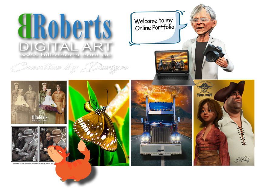 Bill Roberts Digital Art - Bill Roberts Digital Art